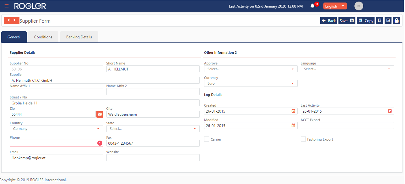 MIS | Rogler Software